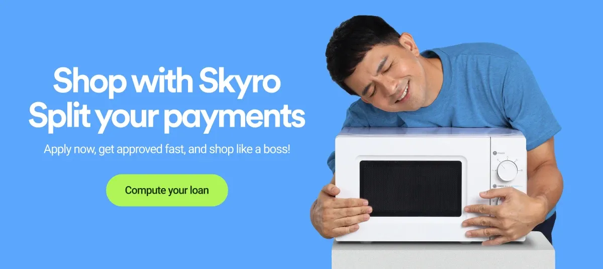 Shop with Skyro, Split your Payments